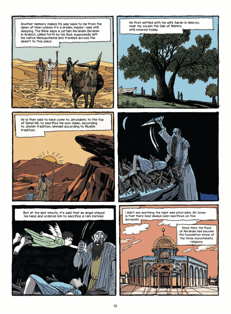 In an illustrated history of Jerusalem, Jews get hooked noses – The Forward