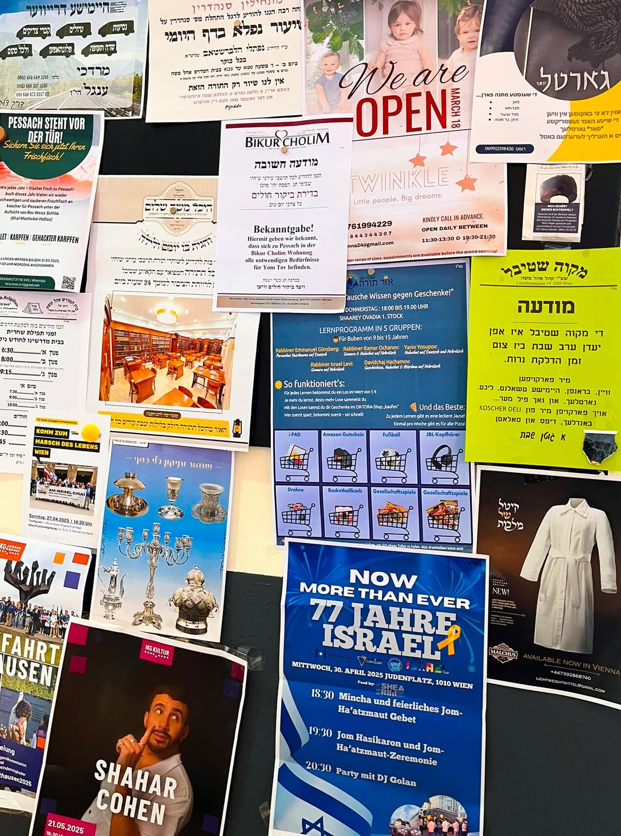 Jewish co-existence in Vienna: Hasidim, Yiddishists and Bukharan Jews ...