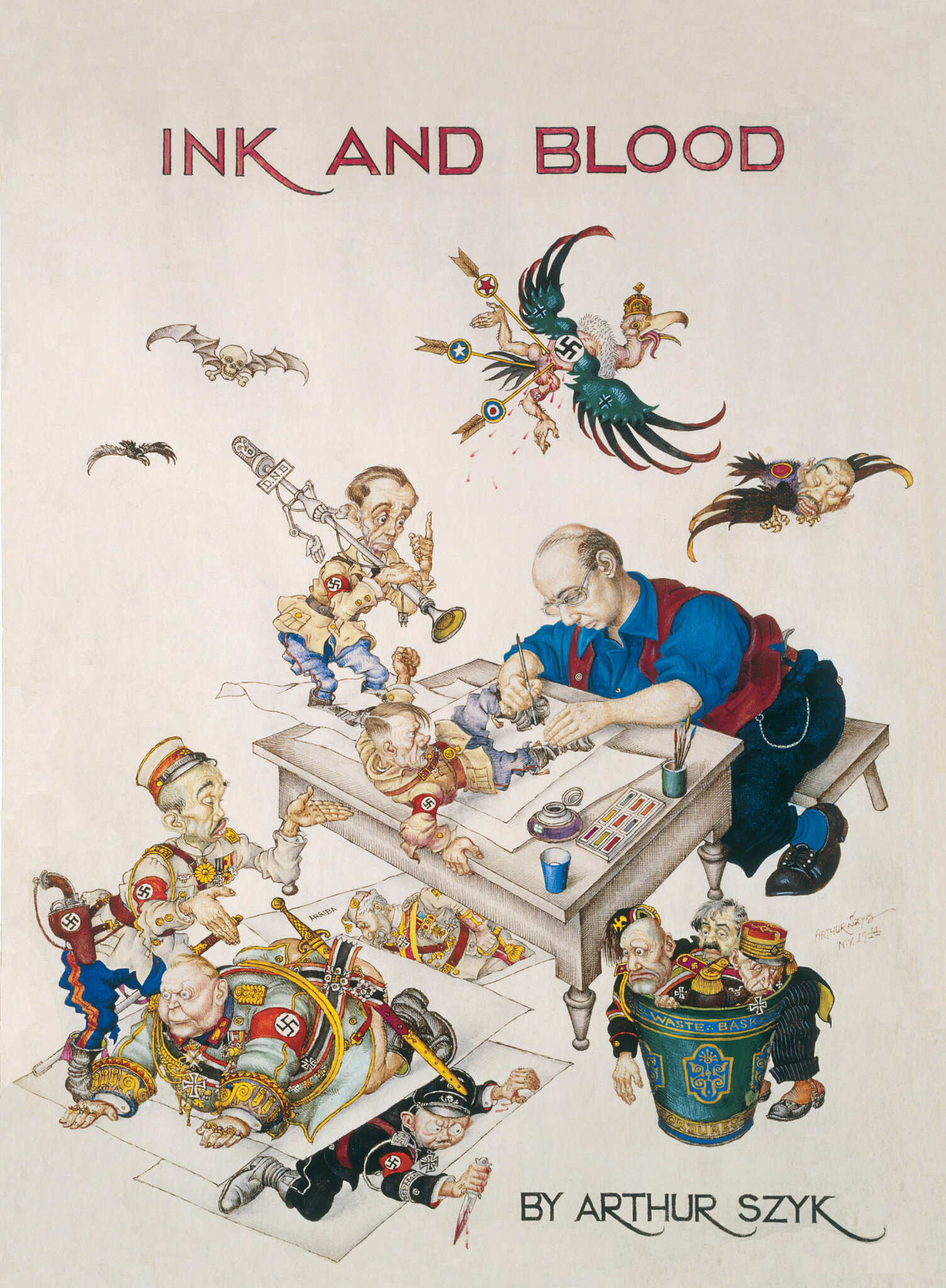 An activist Jewish artist who used his work to fight fascism – The Forward