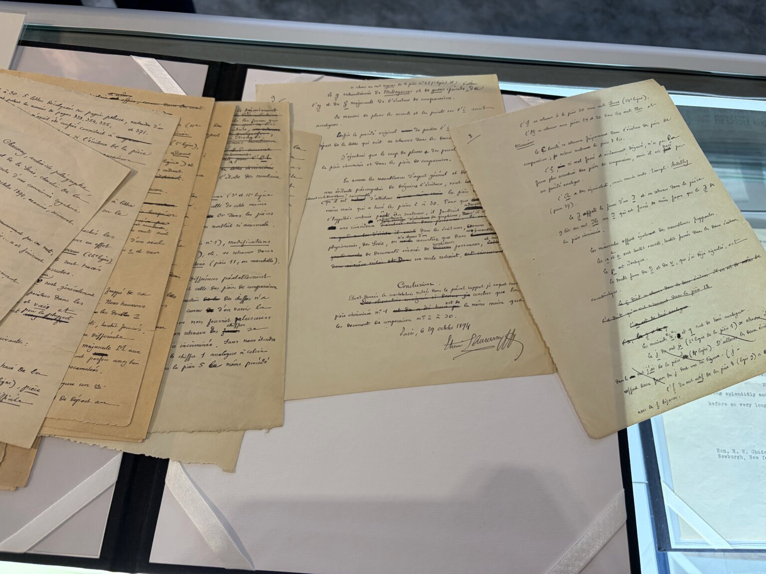 The handwriting analysis that convicted Alfred Dreyfus is for sale ...
